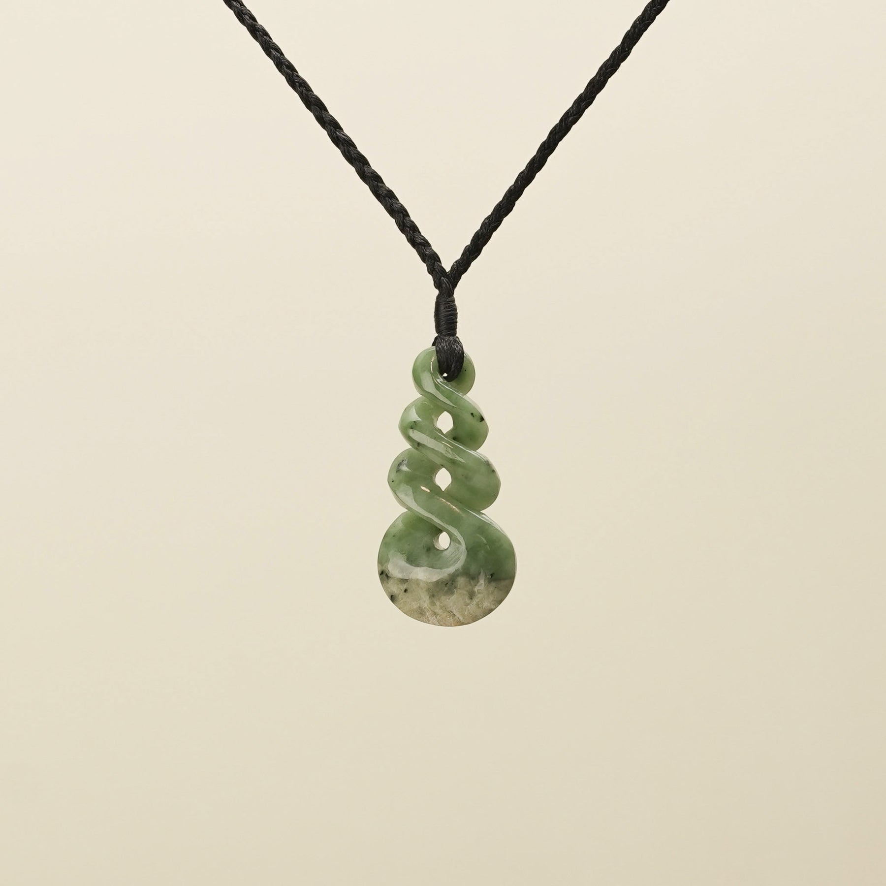 Small Quadruple Inanga Pounamu Pikorua – Arrowtown Stonework