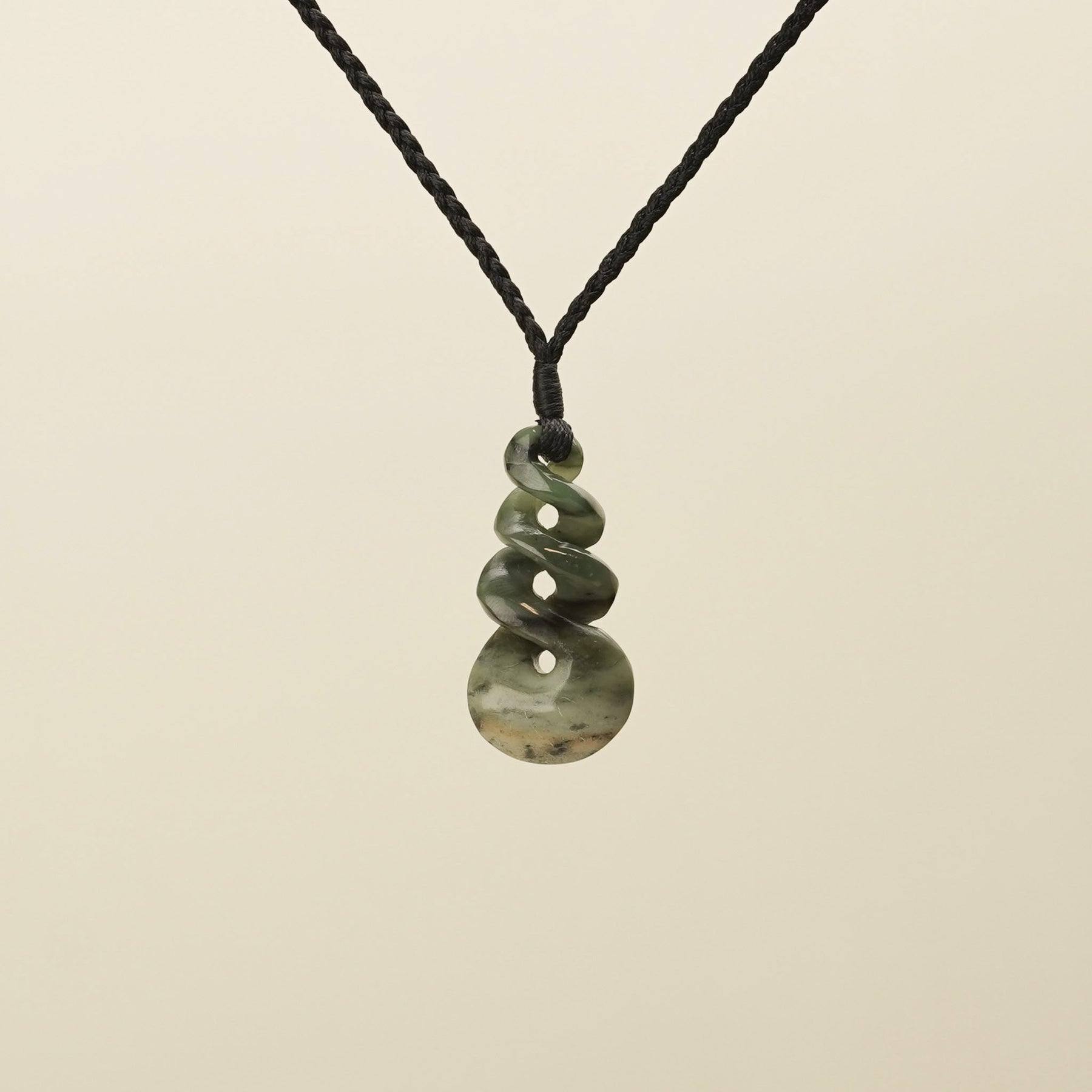 Small Quadruple Inanga Pounamu Pikorua – Arrowtown Stonework