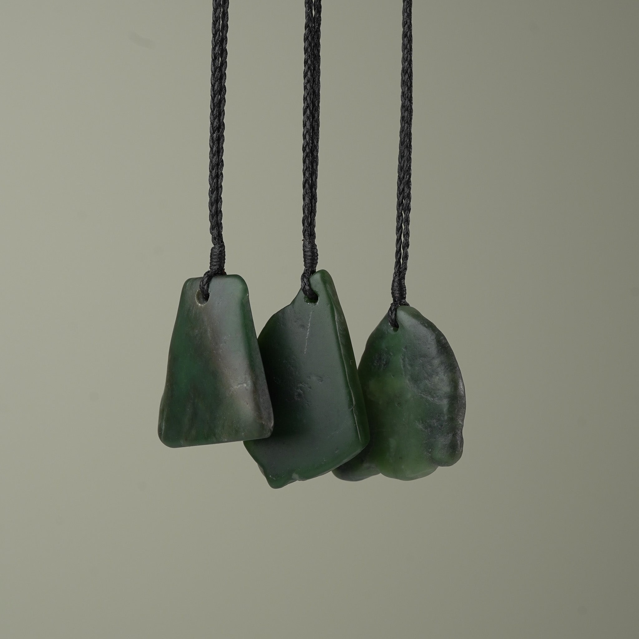 Drop Greenstone Large Pendant – Arrowtown Stonework